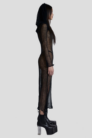 NOIR WRAITH KNIT DRESS – UNNAMED